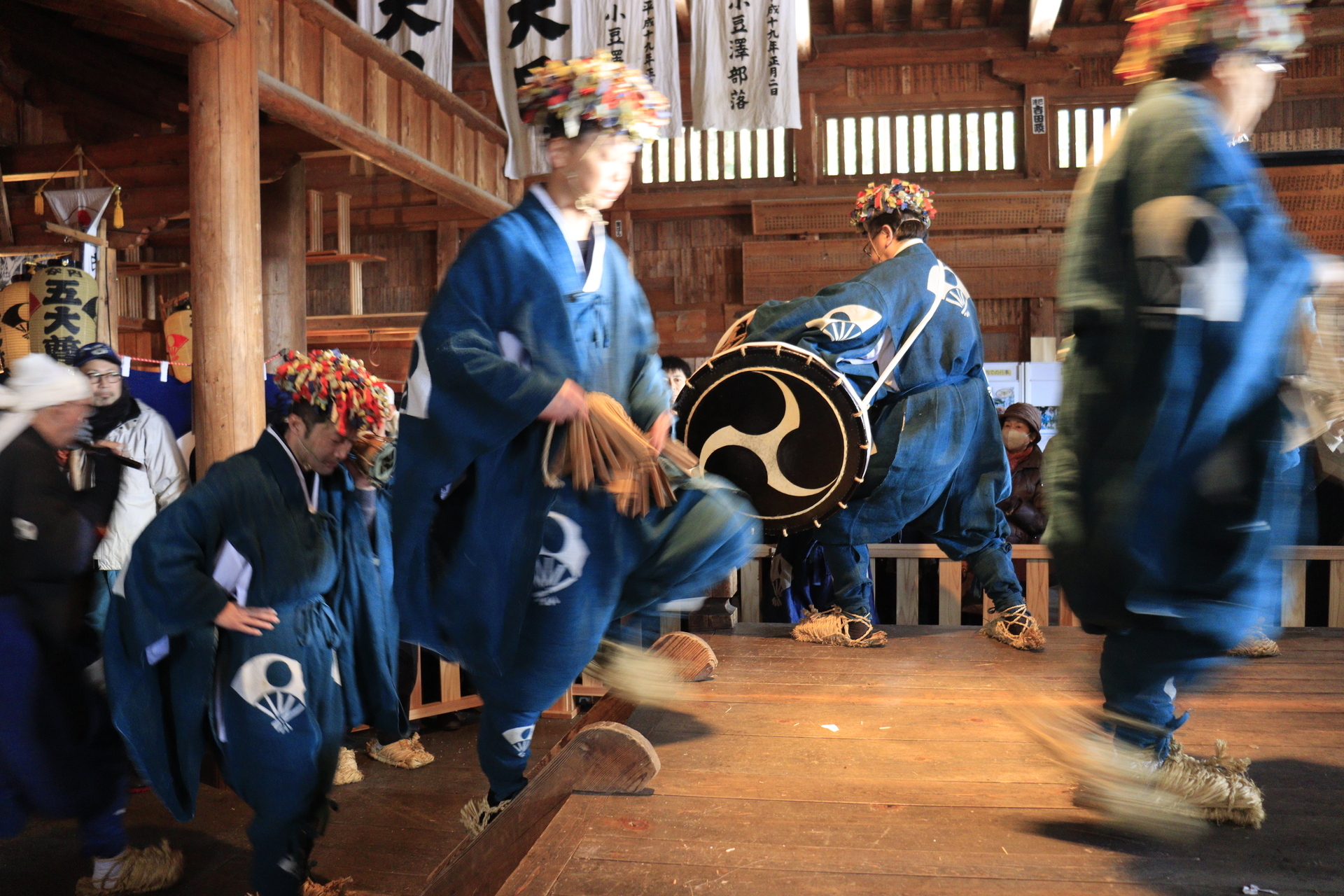 大日堂舞楽: 降魔成道のオフタイム3